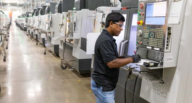 Low Volume CNC Machining for Production Parts | Protolabs