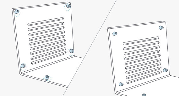 Integrating Hardware into Sheet Metal