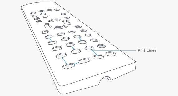 Knit Lines and How to Avoid Them